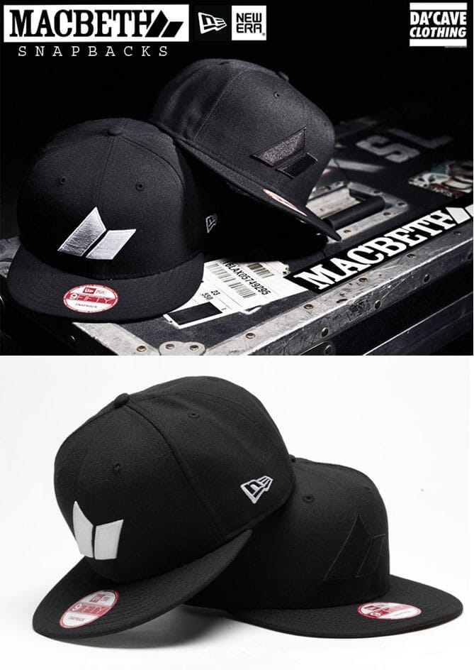 Macbeth brand 9Fifty New Era snapbacks now in store | Da'Cave Store ...